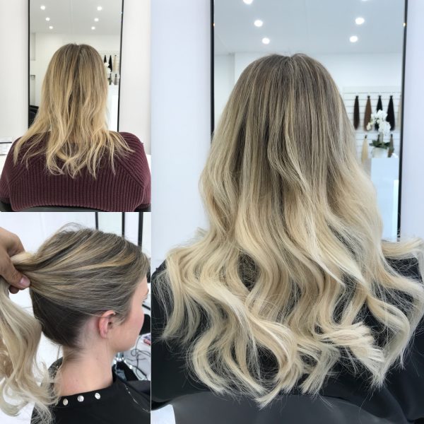 Minikin Bead Hair Extension Before and After Images - Australia’s ...